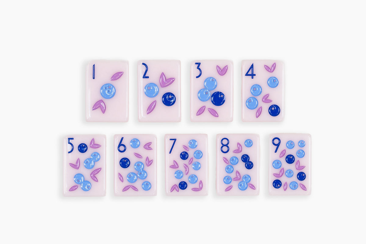 The Botanical Line - Mahjong Tile Set - Paris Pink 2.0 Release – The ...