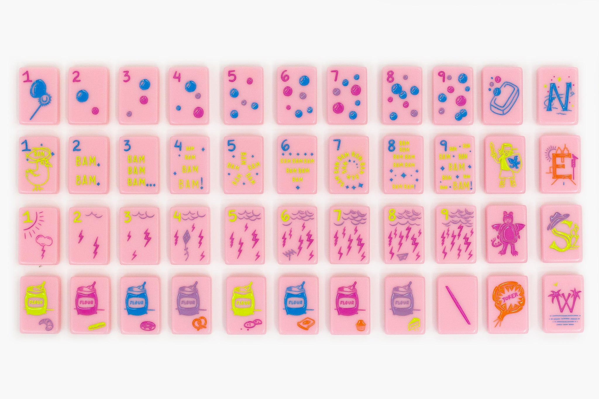 The Cheeky Line– The Mahjong Line