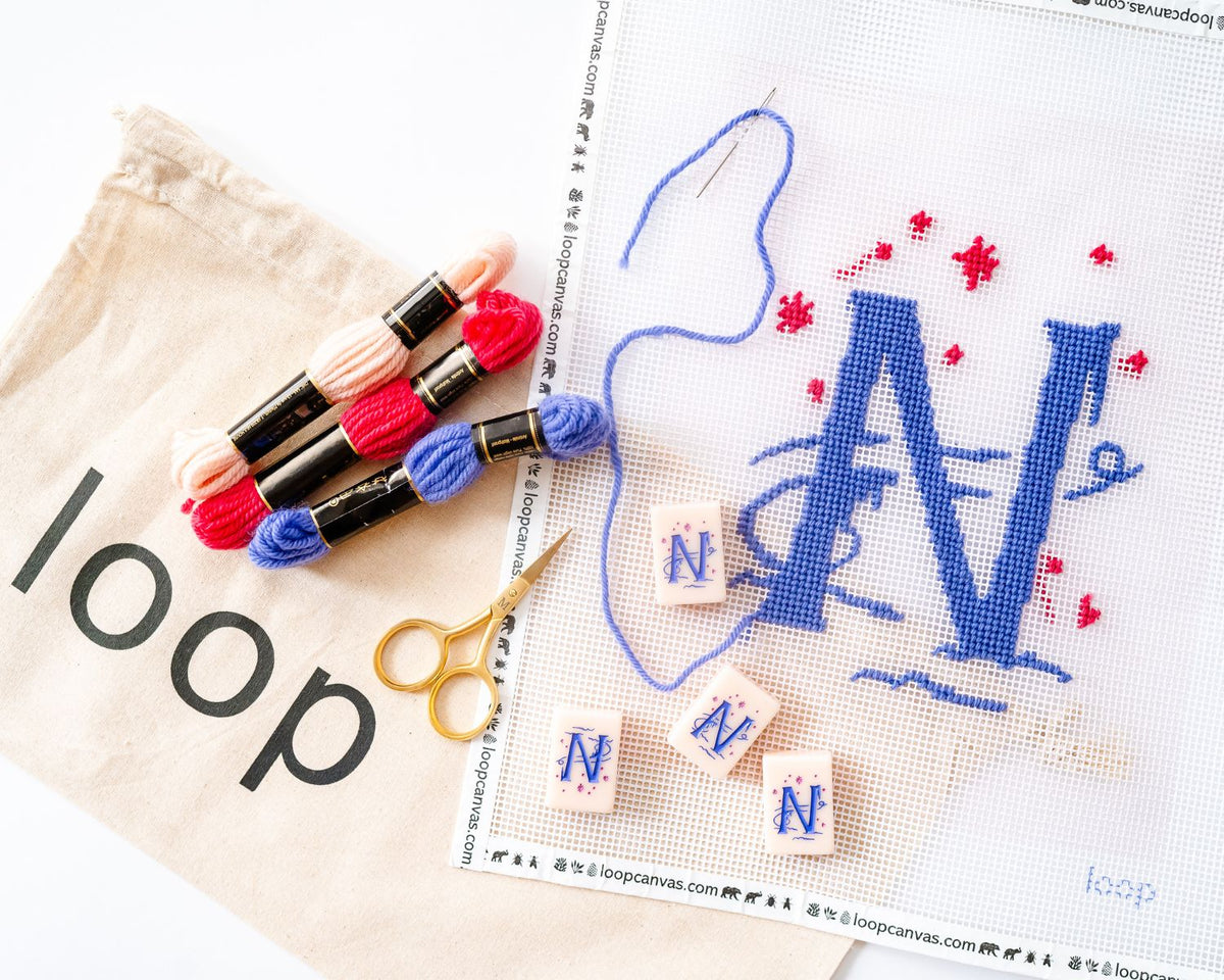 TML x loop Needlepoint Mahjong Tile Kit – The Mahjong Line