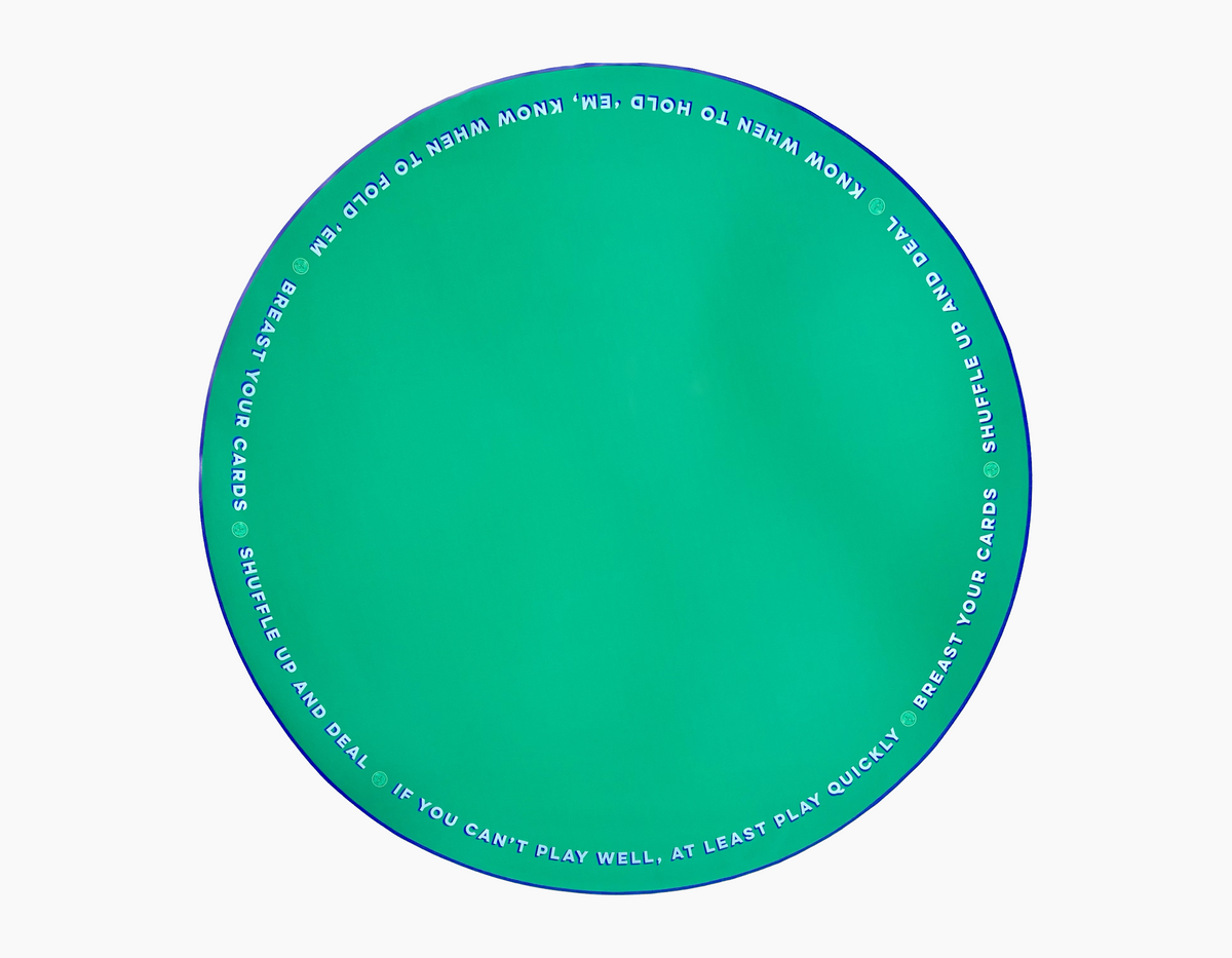 Round Playing Mat - Durable Stylish Neoprene Mat – The Mahjong Line