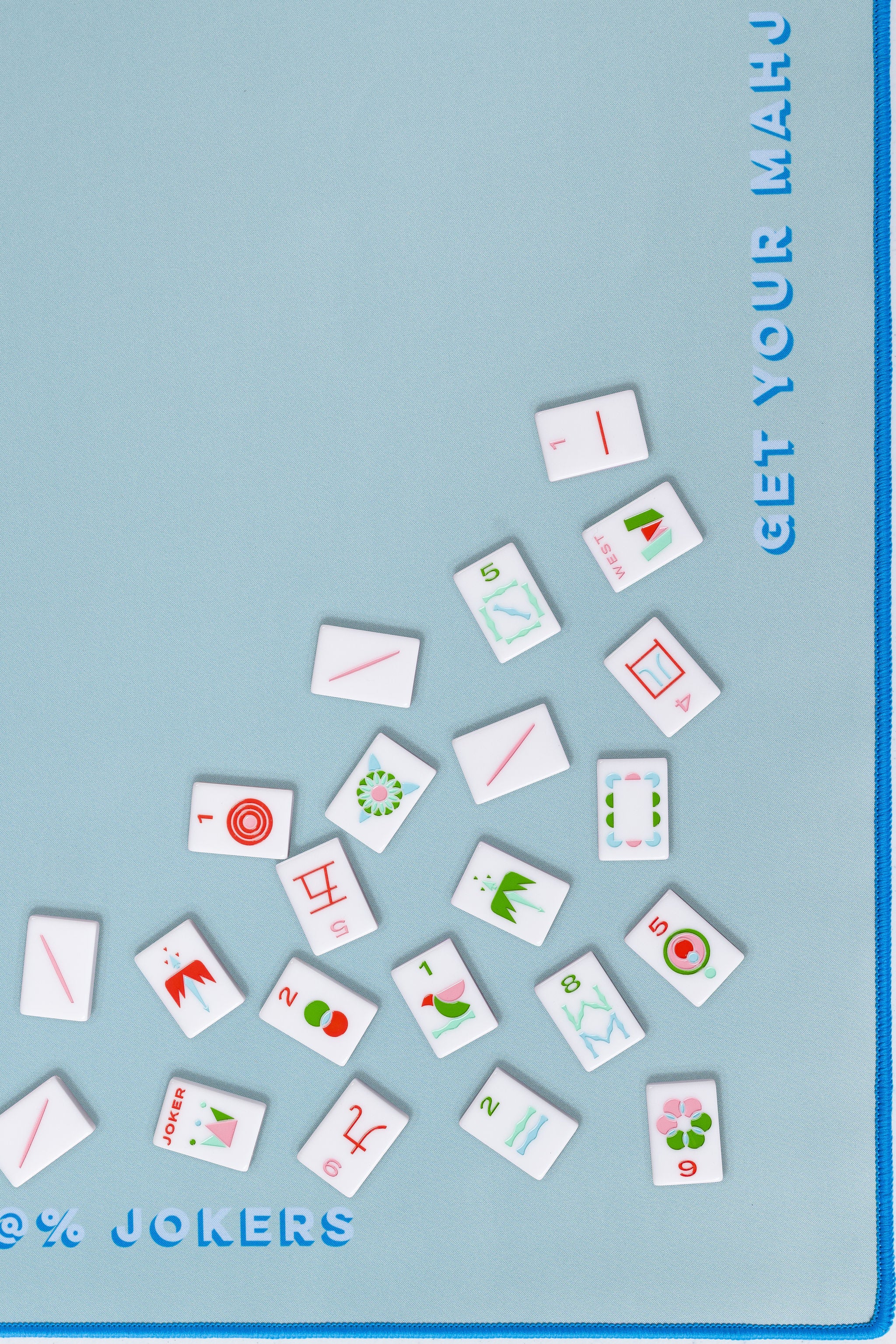 Minimal Line Tiles & Mat Combos– The Mahjong Line