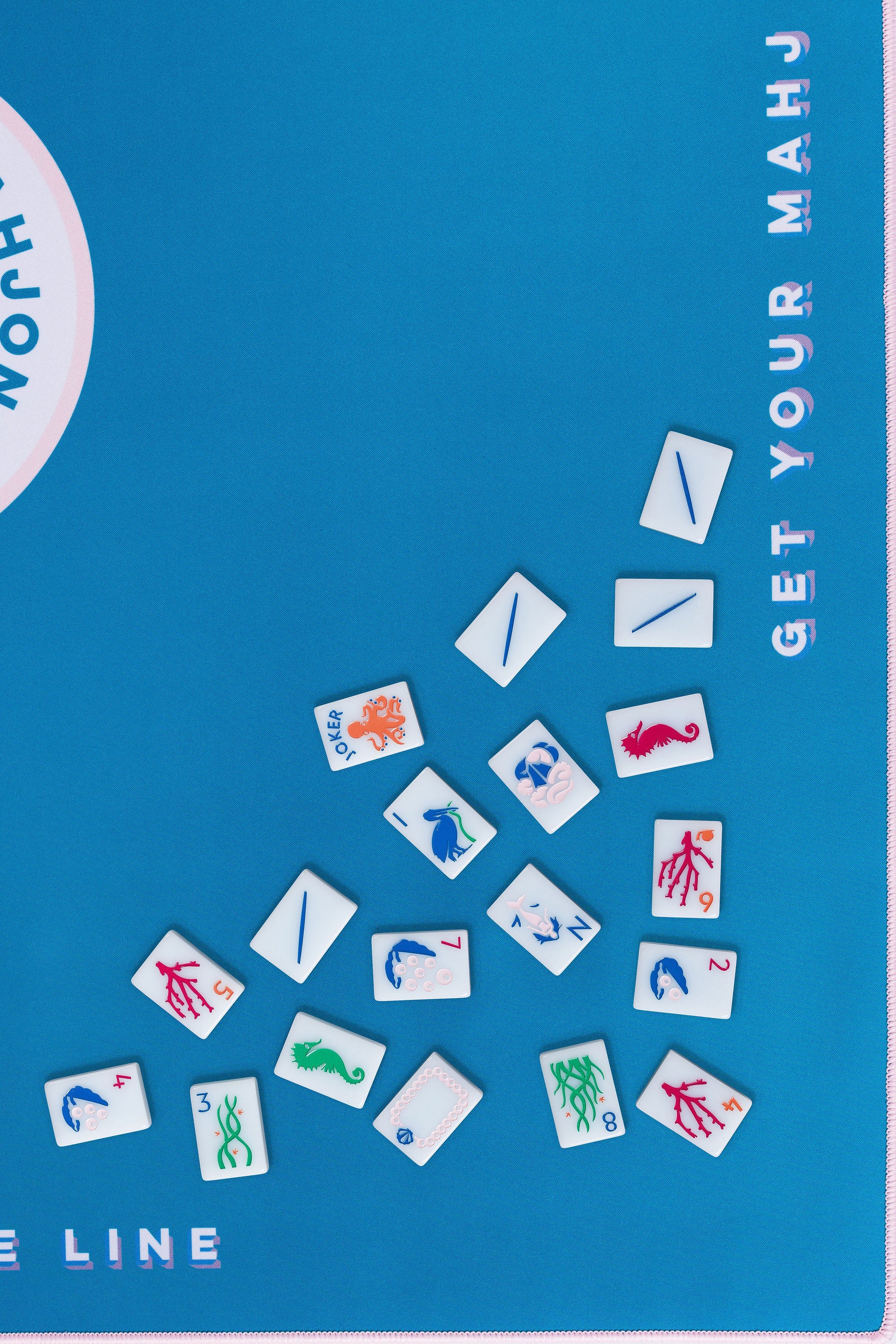 Ocean Line Tiles & Mat Combos– The Mahjong Line