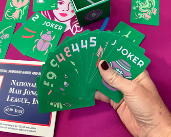 The Lucky Line - Jade Green - Mahjong Playing Cards– The Mahjong Line