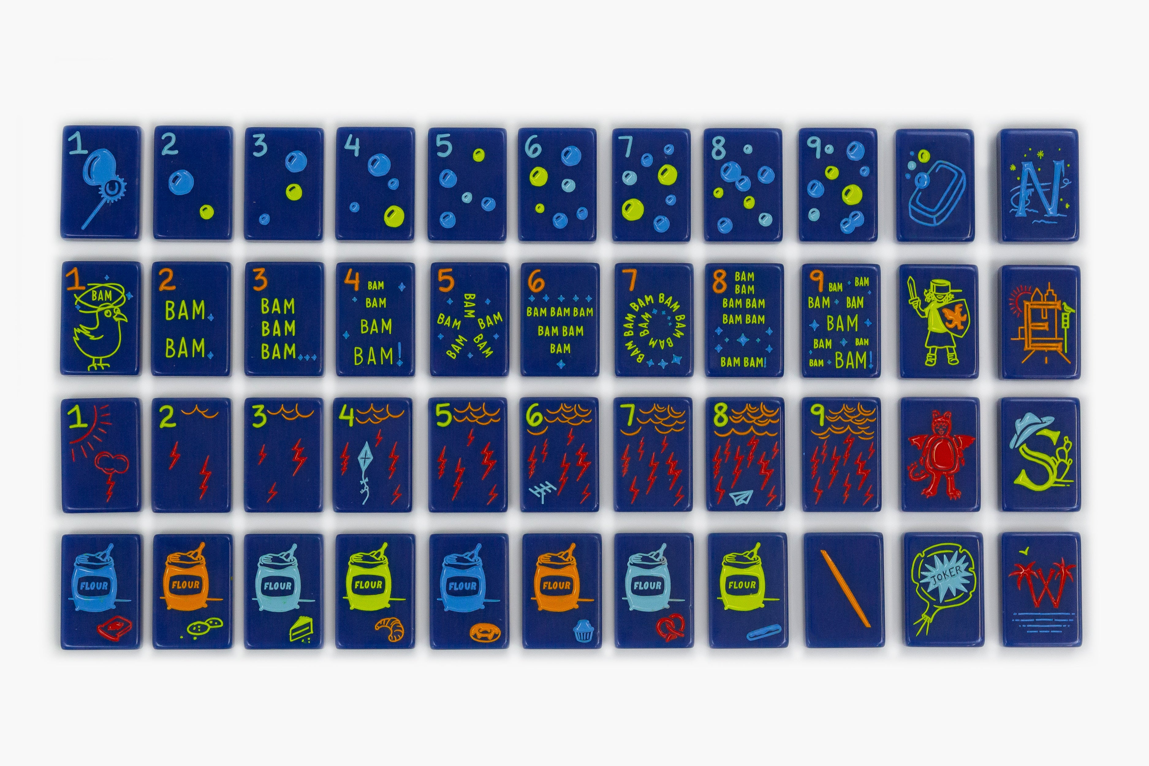 The Cheeky Line – The Mahjong Line